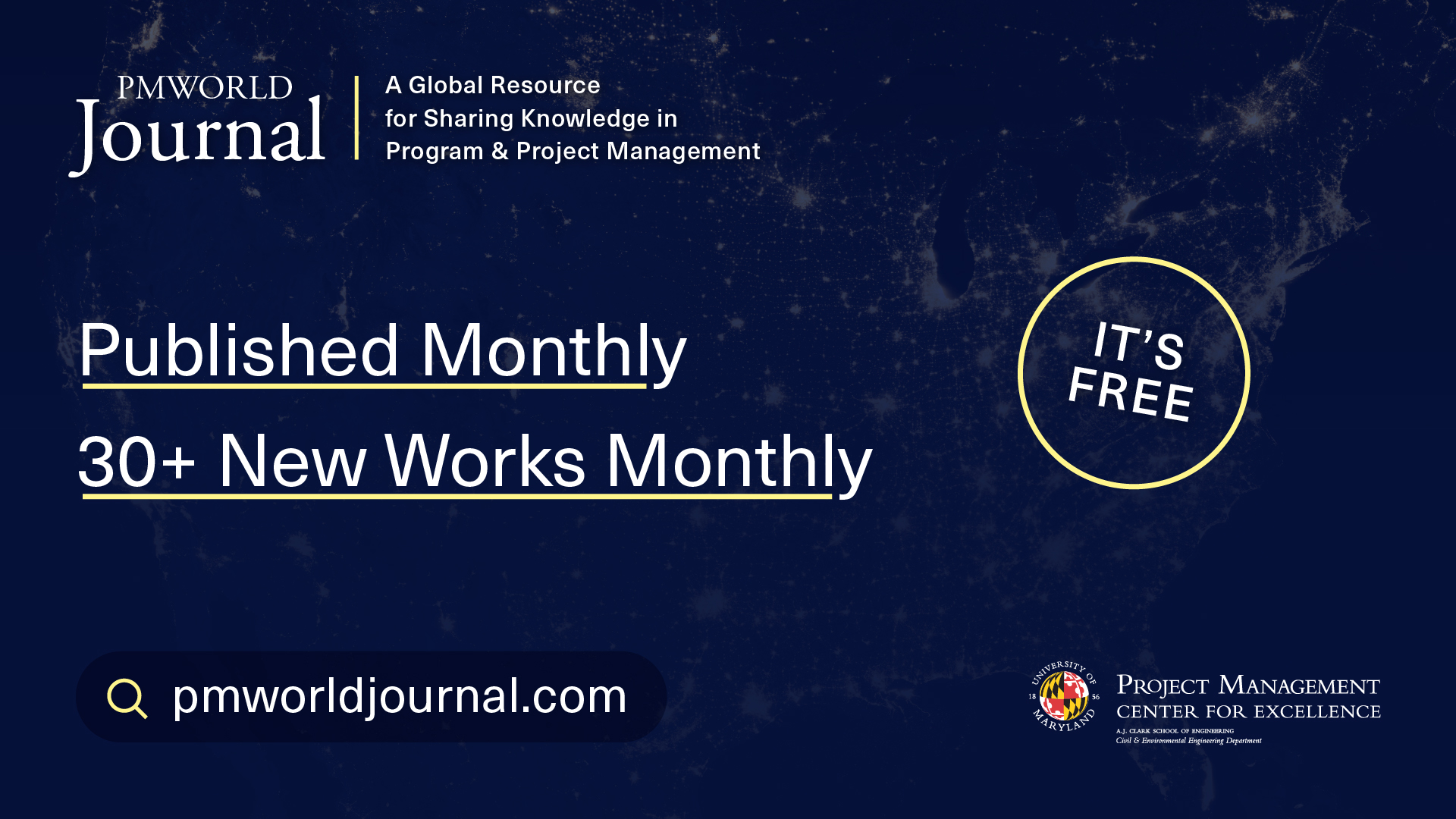 PM World Journal | University of Maryland Project Management